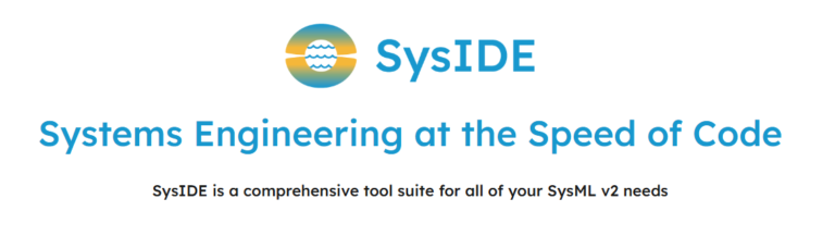 SysIDE Modeling Tool in the SysML v2 Learning Club – SysML v2 Learning Club